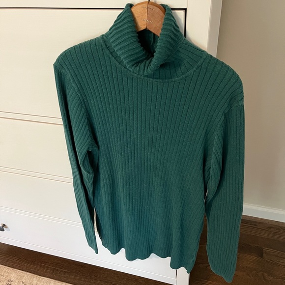 Peruvian Connection | Sweaters | Peruvian Connection Teal Turtleneck ...